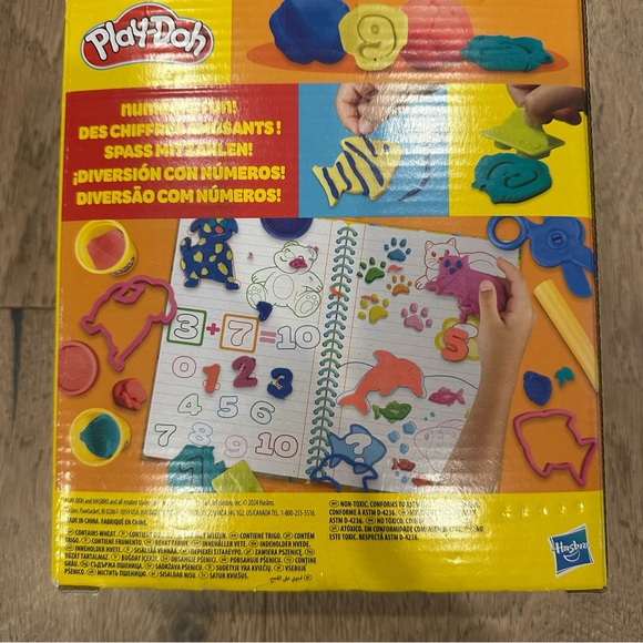 Play-Doh | Toys | Nwt Playdoh Numbers Shapes Learning Set Multicolor ...